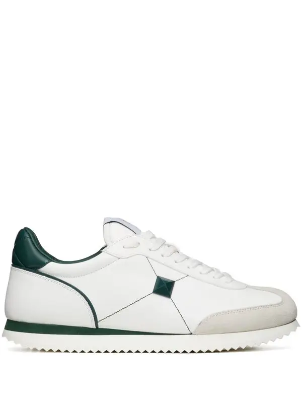 Valentino Garavani Stud Around Leather Sneakers