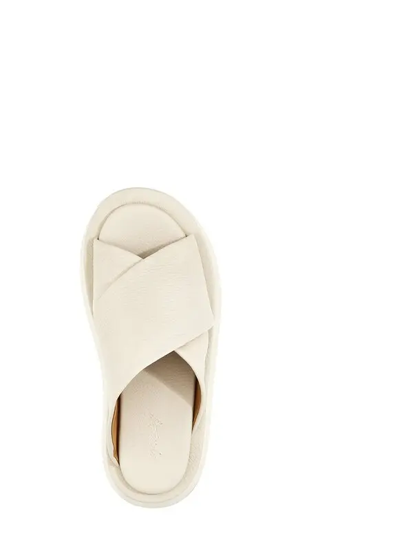Marsèll Flat Slides - White