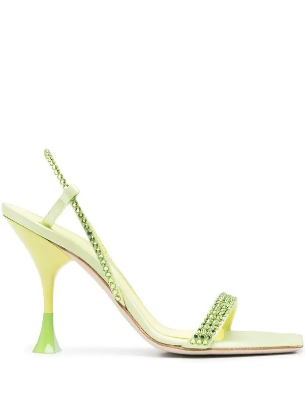 3JUIN Eloise Crystal-embellished Sandals