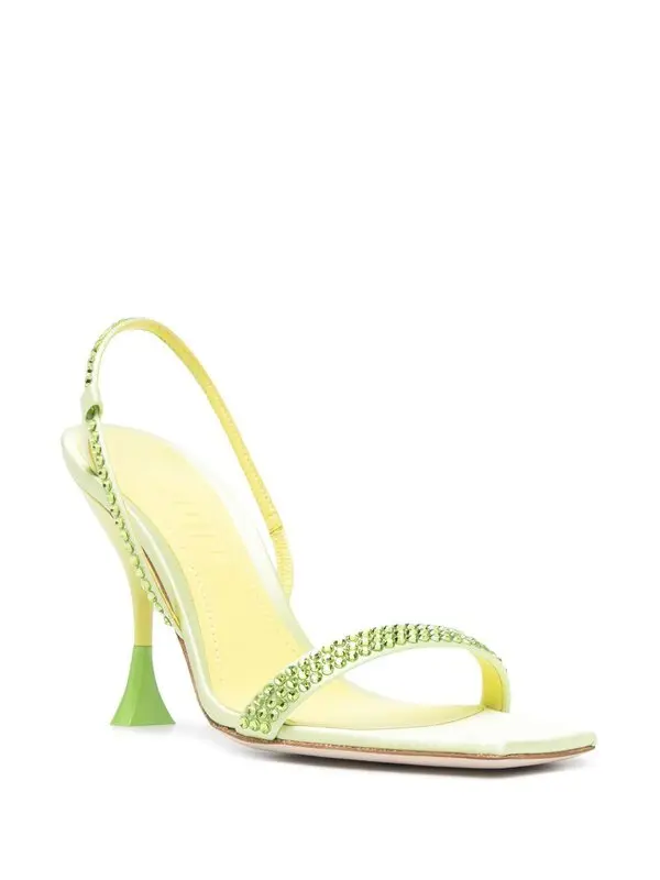 3JUIN Eloise Crystal-embellished Sandals