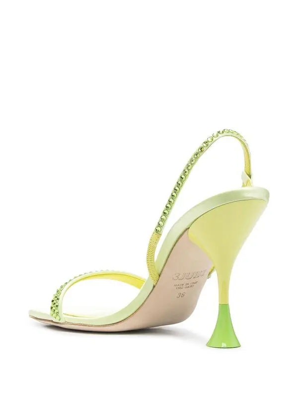 3JUIN Eloise Crystal-embellished Sandals