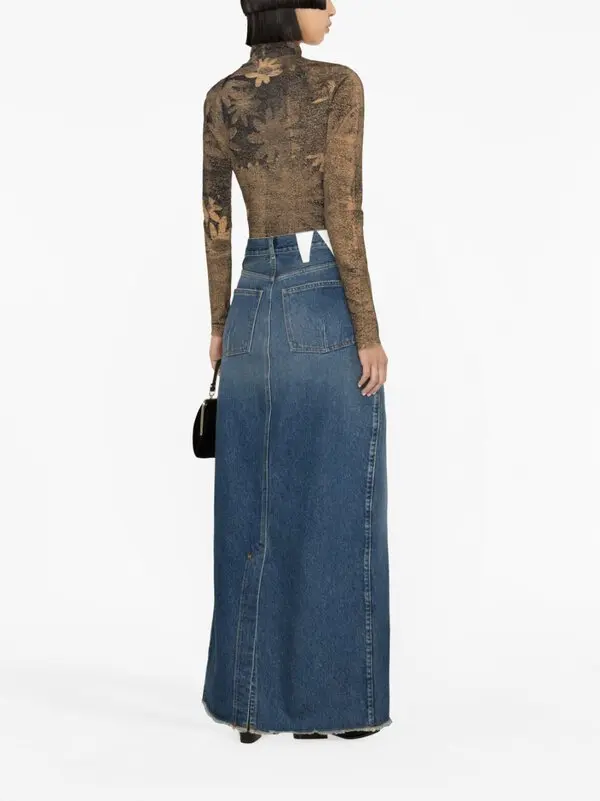 DARKPARK Emma Denim Maxi Skirt