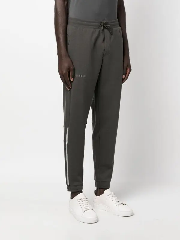 EA7 Logo Cotton Blend Sweatpants