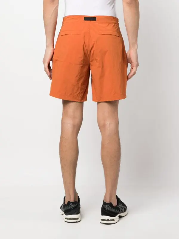 K-WAY Nylon Bermuda Shorts - Orange