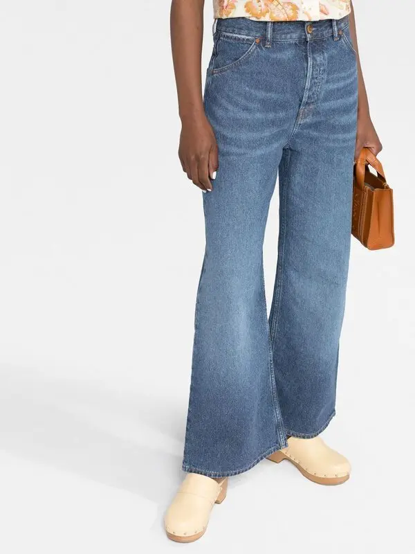 Chloé Wide-leg Jeans - Blue