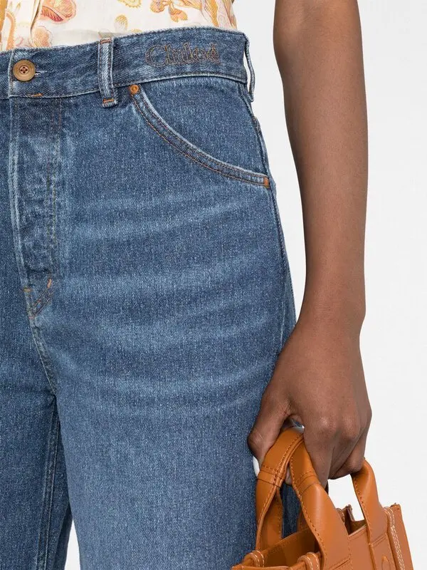 Chloé Wide-leg Jeans - Blue