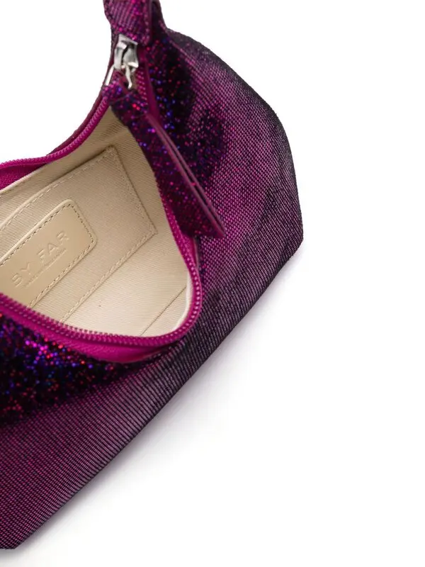 BY FAR PRE By Far Baby Amber Glitter Shoulder Bag