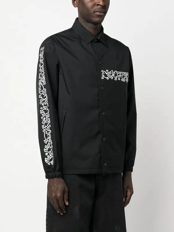 Junya Watanabe Keith Haring-print Shirt Jacket