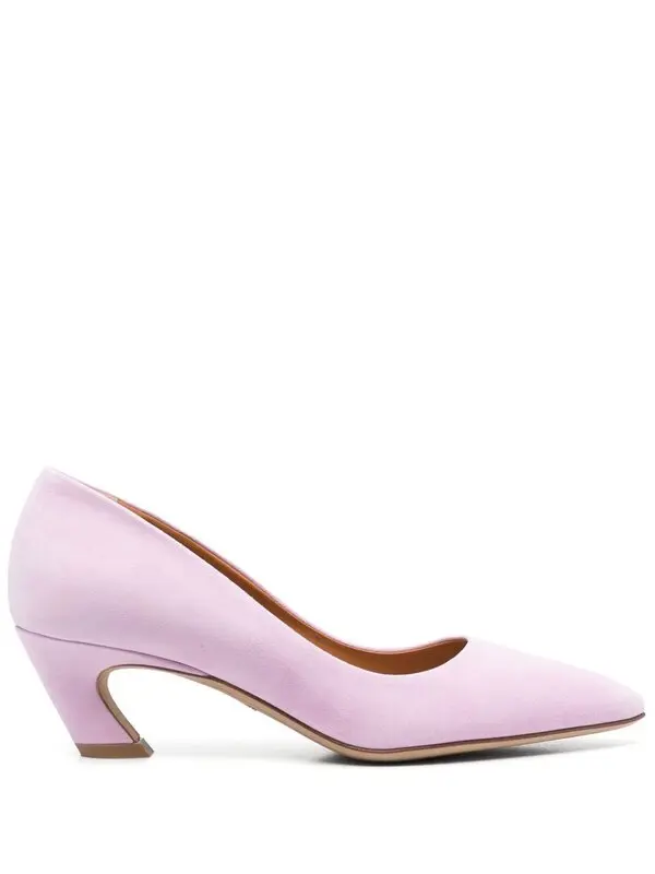 Chloé Oli Leather Pumps - Lilac