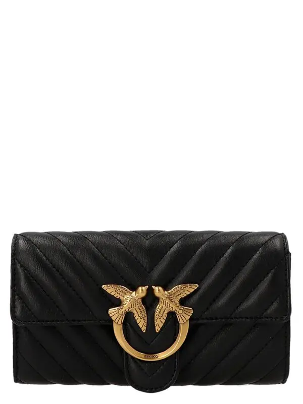 Pinko Portafoglio 'love Bag One Wallet Chevron