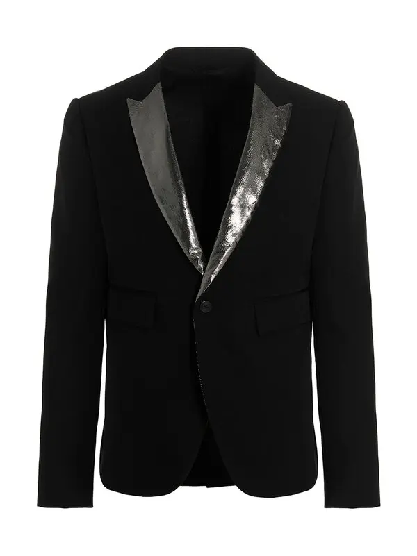 SAPIO Blazer 'gabardine Smoking - Black