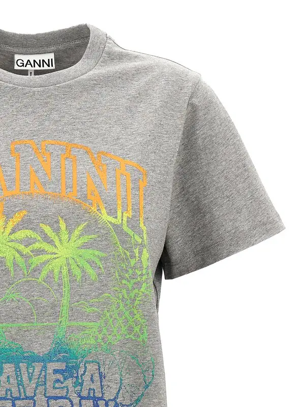 GANNI Have A Nice Day' T-shirt