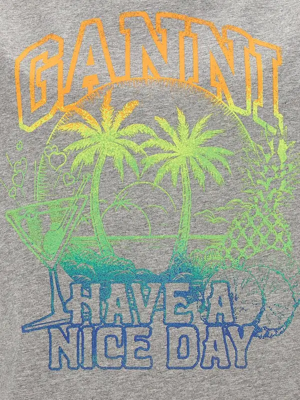 GANNI Have A Nice Day' T-shirt