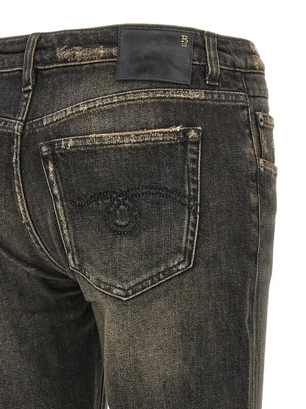R13 Boy Straight' Jeans