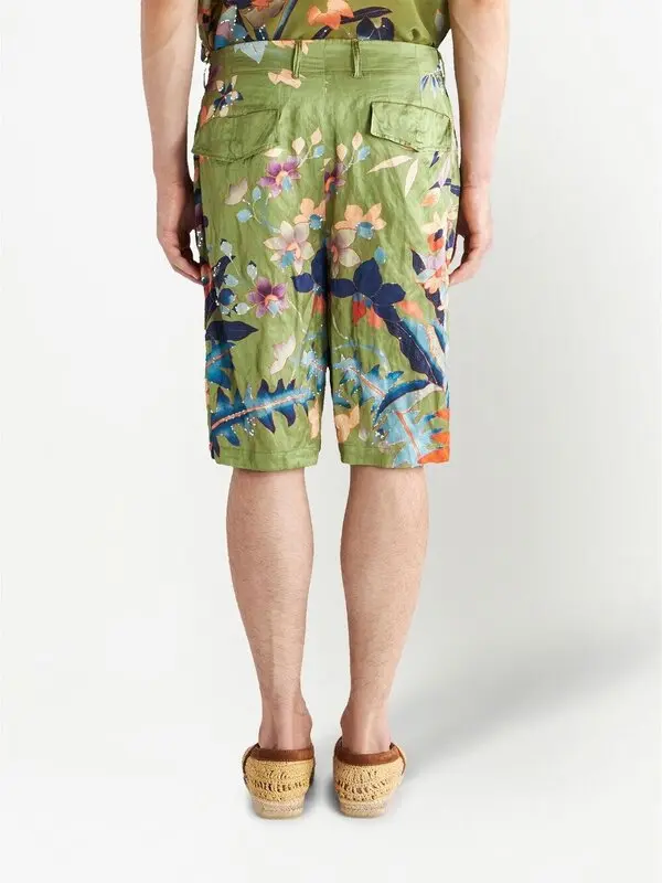 Etro Printed Deck Shorts