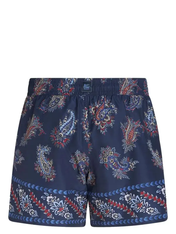 Etro Printed Swim Trunks