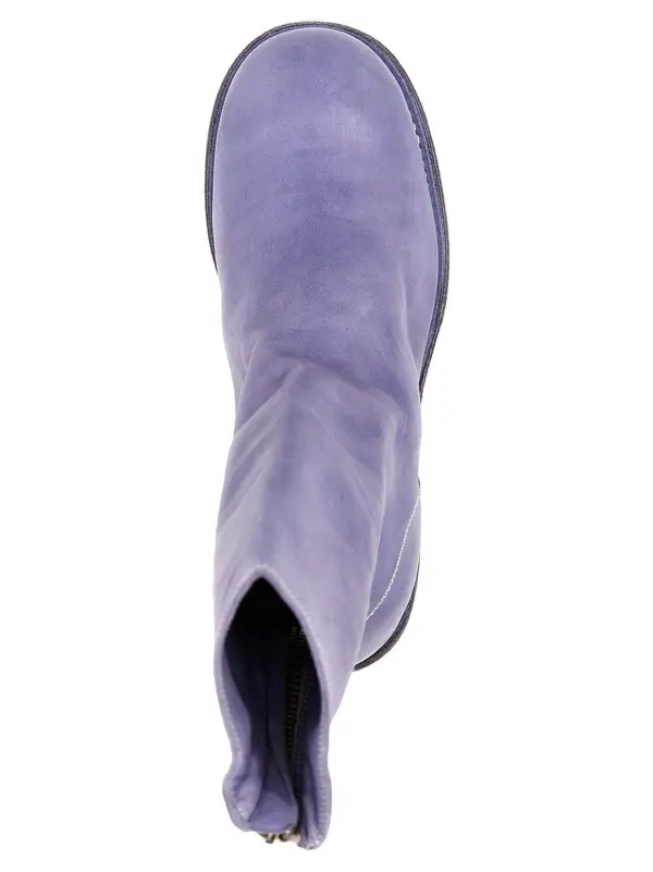 Guidi 788 Zx Ankle Boots In Purple - 57% Off | Editorialist