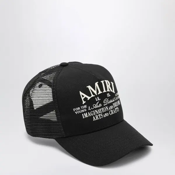 Amiri Mesh Baseball Cap In Black - 4% Off | Editorialist
