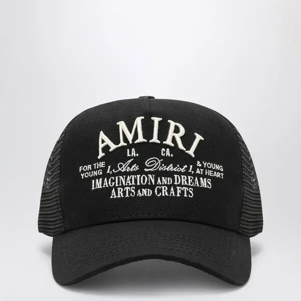Amiri Mesh Baseball Cap In Black - 4% Off | Editorialist