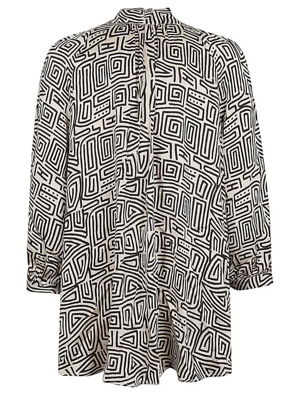 OBIDI Printed Silk Shirt