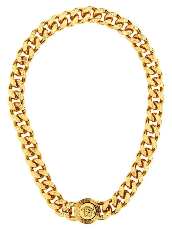 Versace Medusa Chain Necklace - Gold