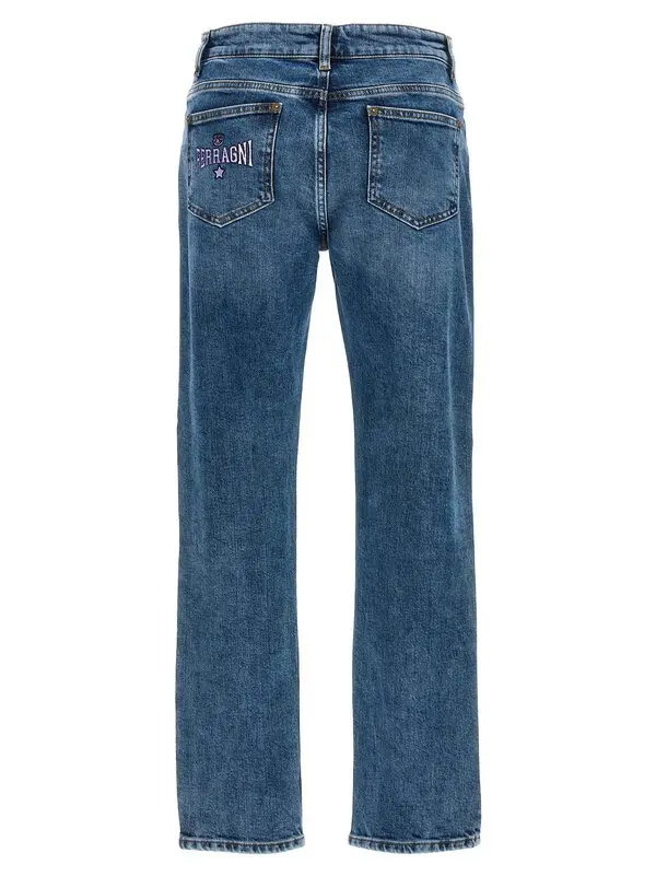 CHIARA FERRAGNI BRAND Logo Jeans