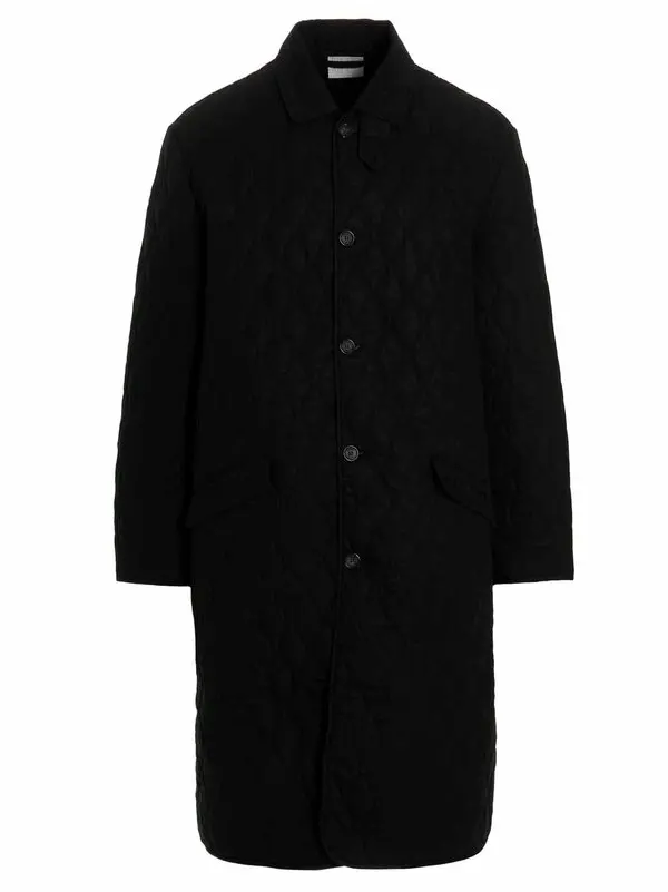 VTMNTS Quilted Hunter Long Coat
