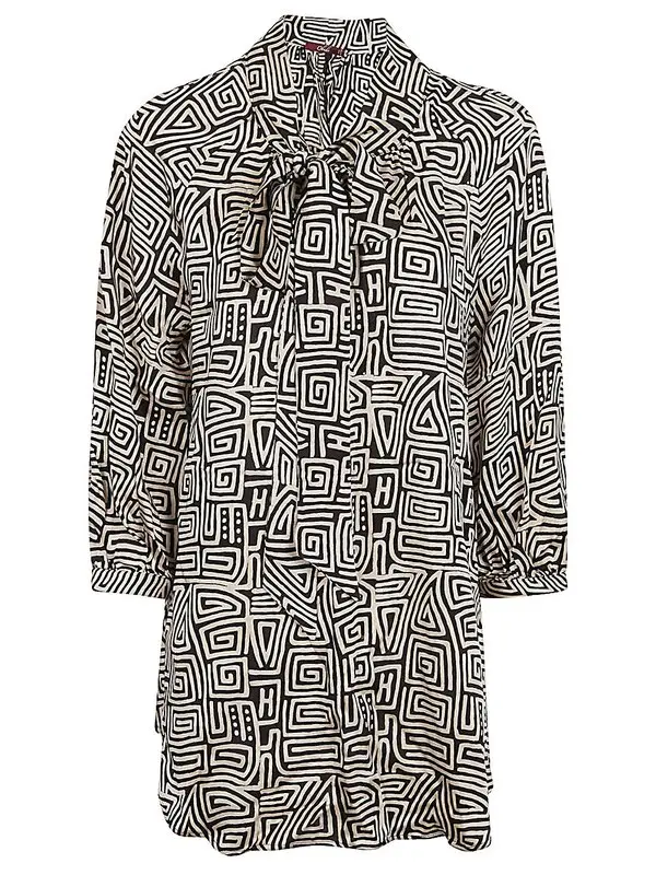 OBIDI Printed Silk Shirt