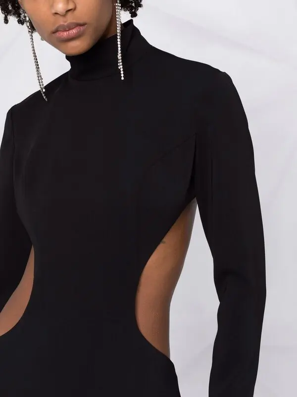 MONOT PRE Monot Slit Detail Long Dress
