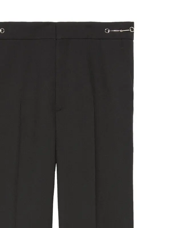 Gucci Wool Cropped Trousers