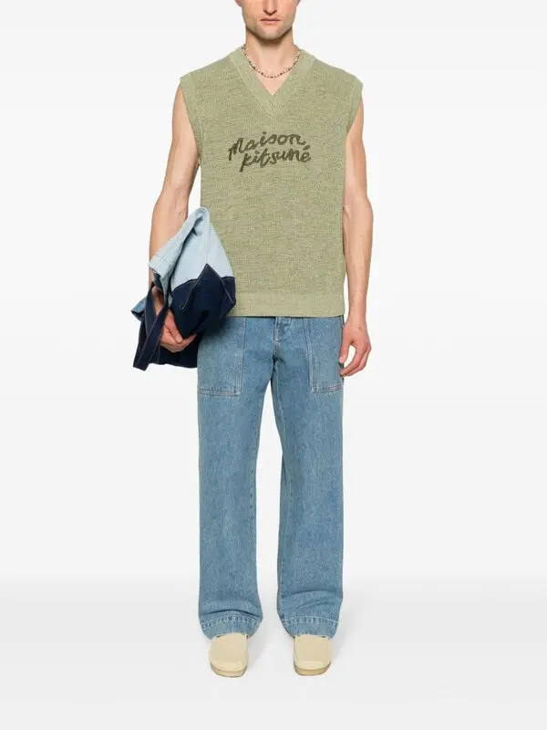 Maison Kitsuné Workwear Denim Jeans