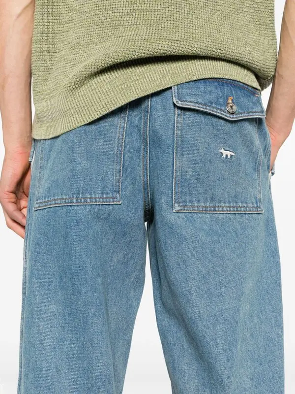 Maison Kitsuné Workwear Denim Jeans