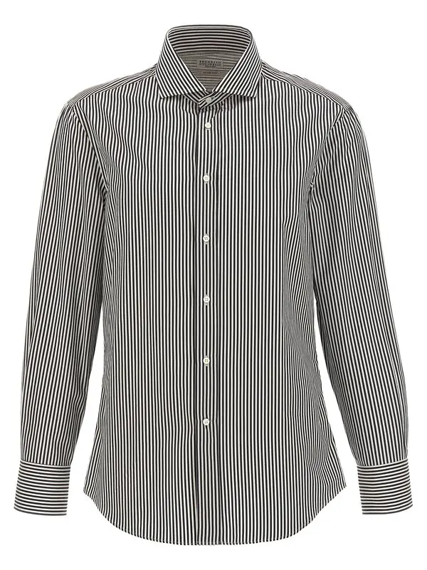 Brunello Cucinelli Striped Shirt