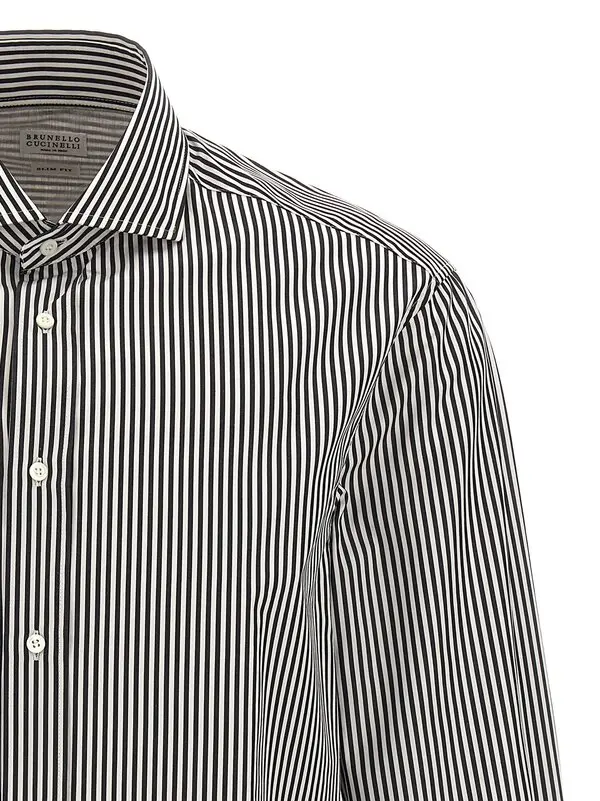 Brunello Cucinelli Striped Shirt