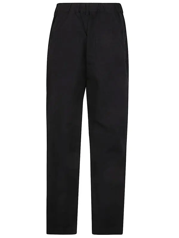 SARAHWEAR Cotton Trousers - Black