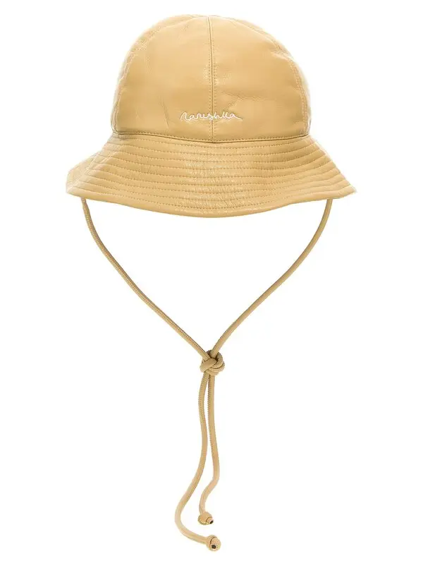 Nanushka Laurie Bucket Hat - Beige