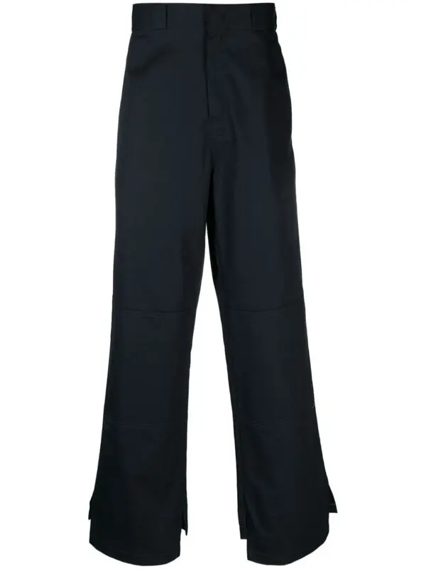 Palm Angels Straight-leg Trousers - Blue