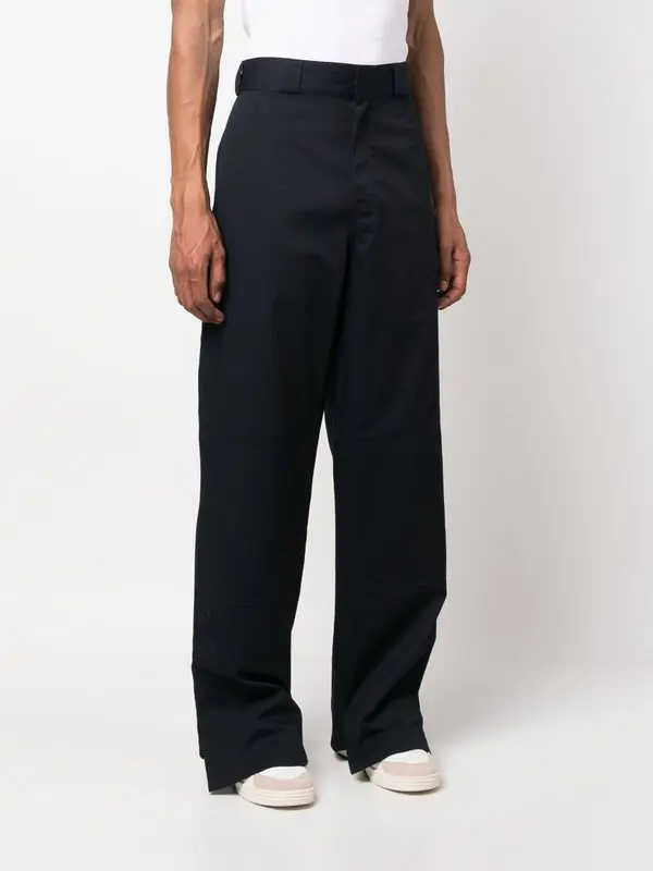 Palm Angels Straight-leg Trousers - Blue