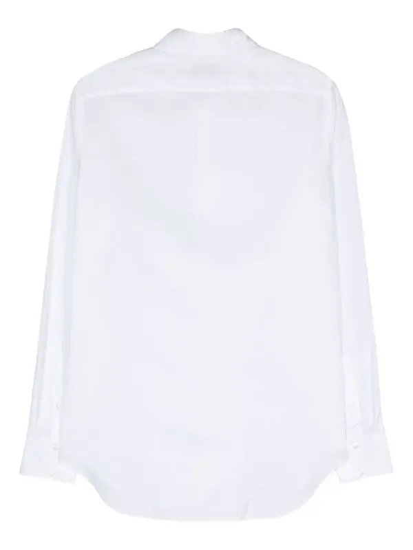 FINAMORE 1925 Cotton And Linen Blend Shirt - White