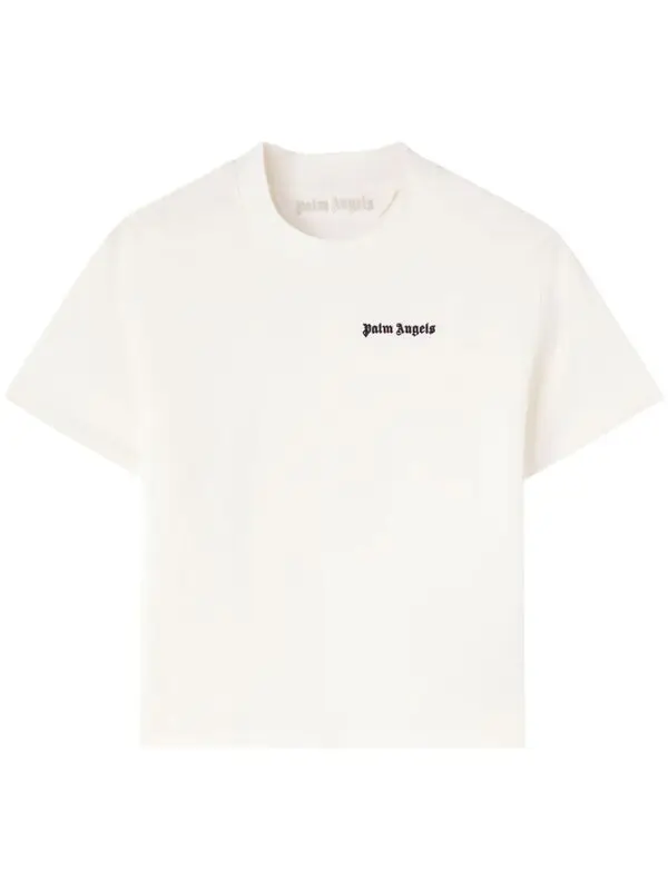 Palm Angels Logo Cotton T-shirt