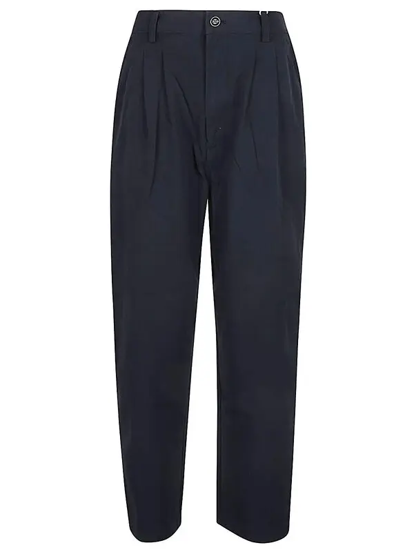 SARAHWEAR Cotton Trousers - Blue