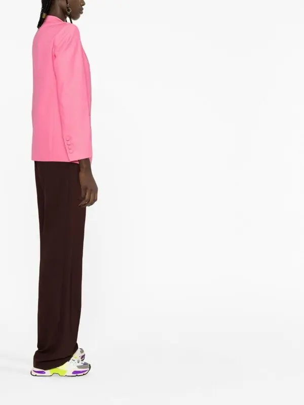 Palm Angels Single-breasted Blazer - Fuchsia