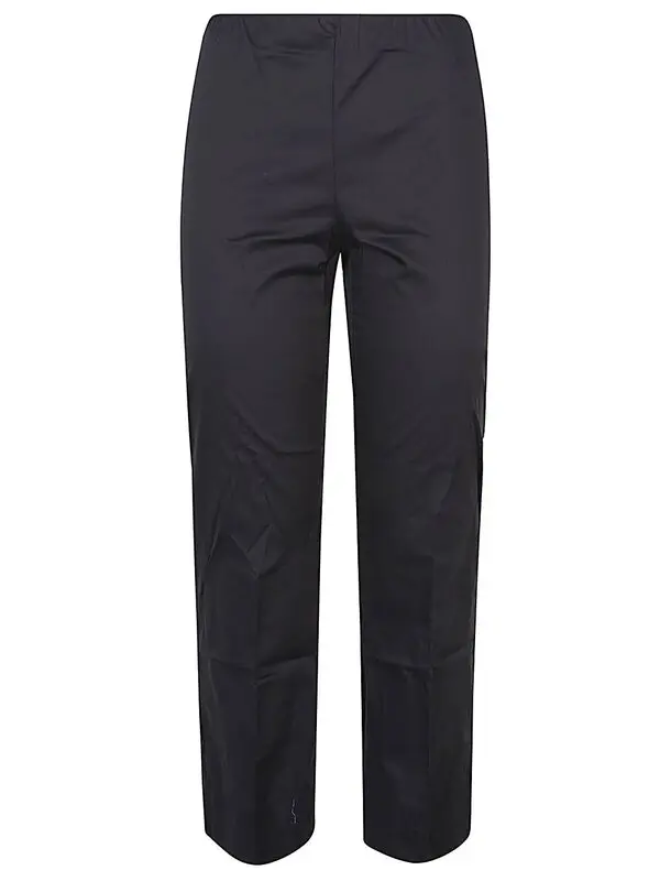 Liviana Conti Cotton Blend Cropped Trousers