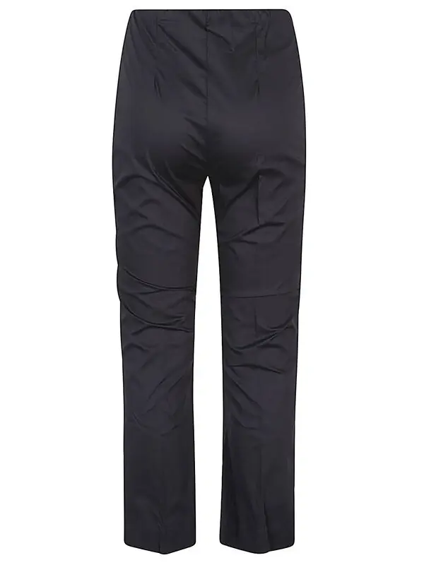 Liviana Conti Cotton Blend Cropped Trousers