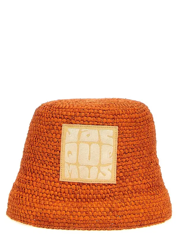 Jacquemus Le Bob Ficiu Bucket Hat - Orange