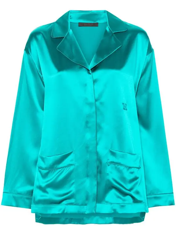 Max Mara Silk Tunic - Green