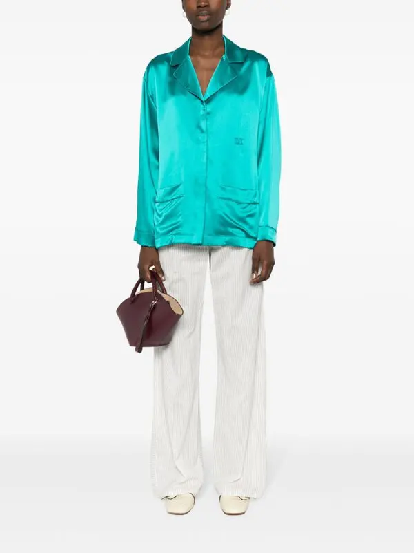 Max Mara Silk Tunic - Green