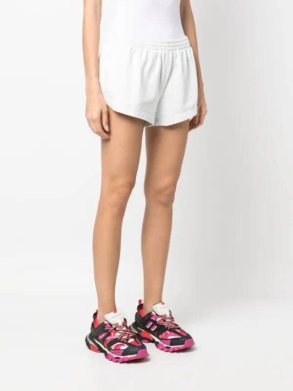 Balenciaga Flared Cotton Shorts