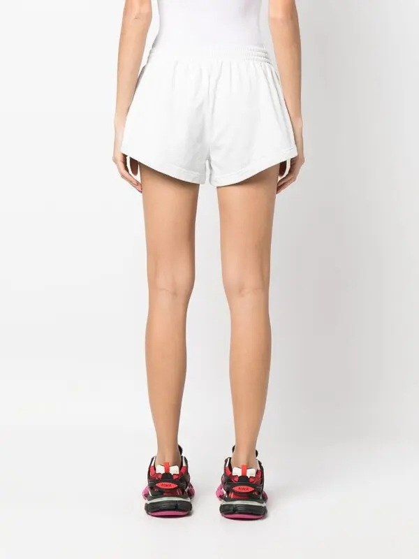 Balenciaga Flared Cotton Shorts