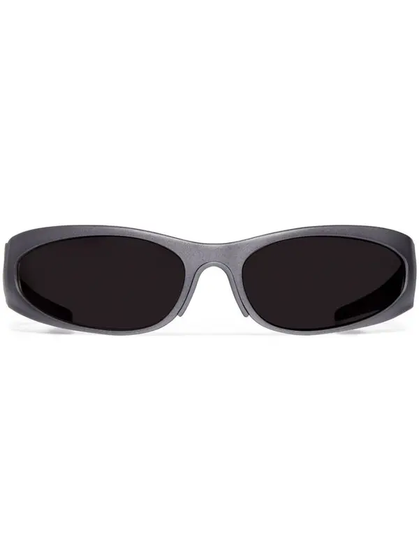 Balenciaga Oval-frame Sunglasses - Grey